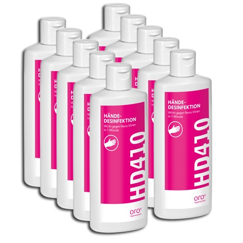 HD410 Händedesinfektion Karton mit 10 x 125 ml | www.mykitabedarf.de ...